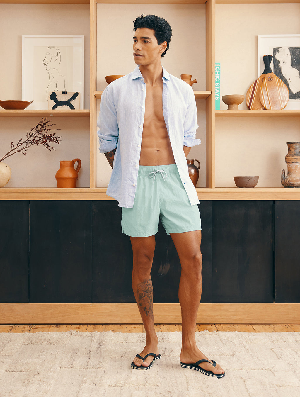 Men's Designer Swim Shorts & Swimwear – Frescobol Carioca